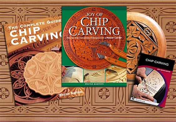 Chip Carving Books & Videos by Wayne Barton | Wayne Barton's Chip ...
